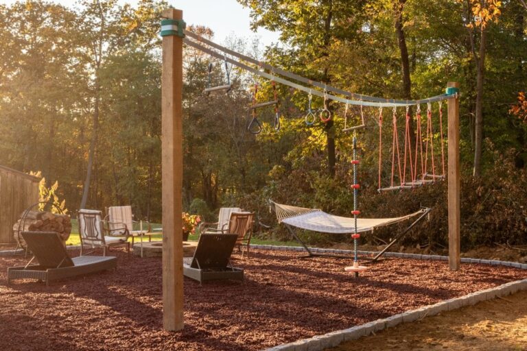 Swingset Bases and Playset Foundations | Site Prep