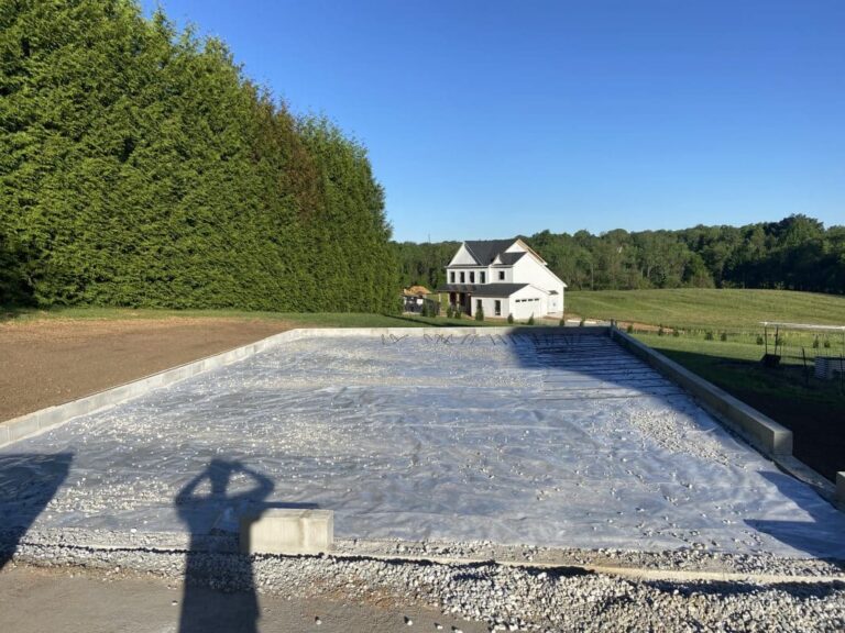 Concrete Garage Foundation in Street, MD – Site Prep