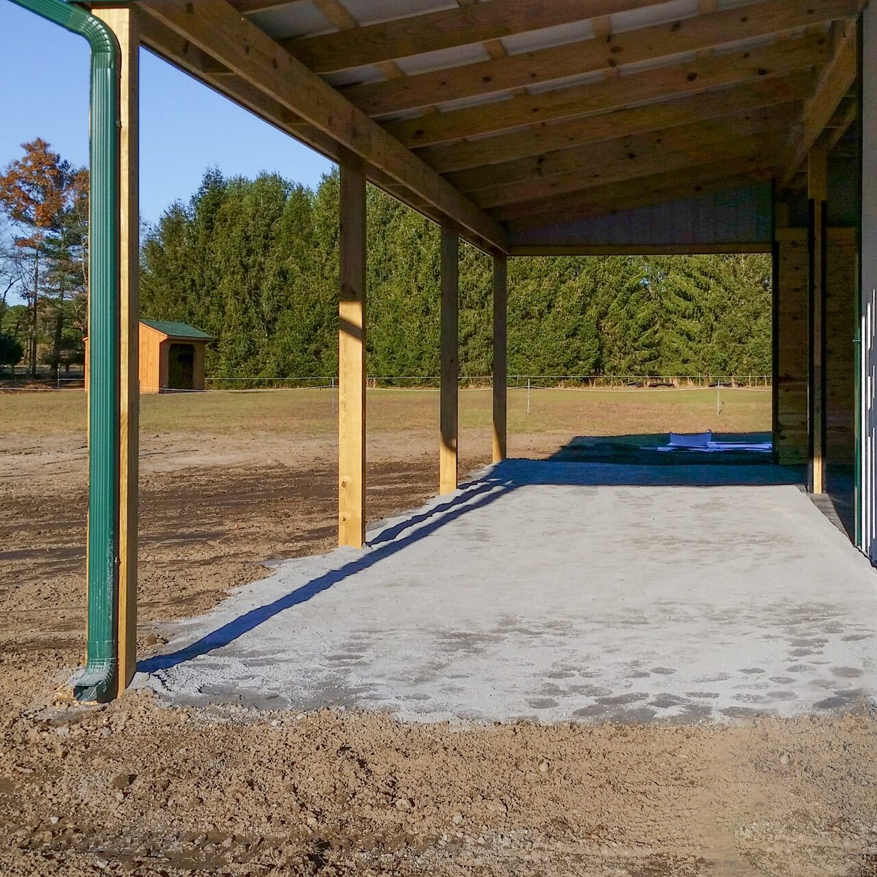 Concrete Pier Installation