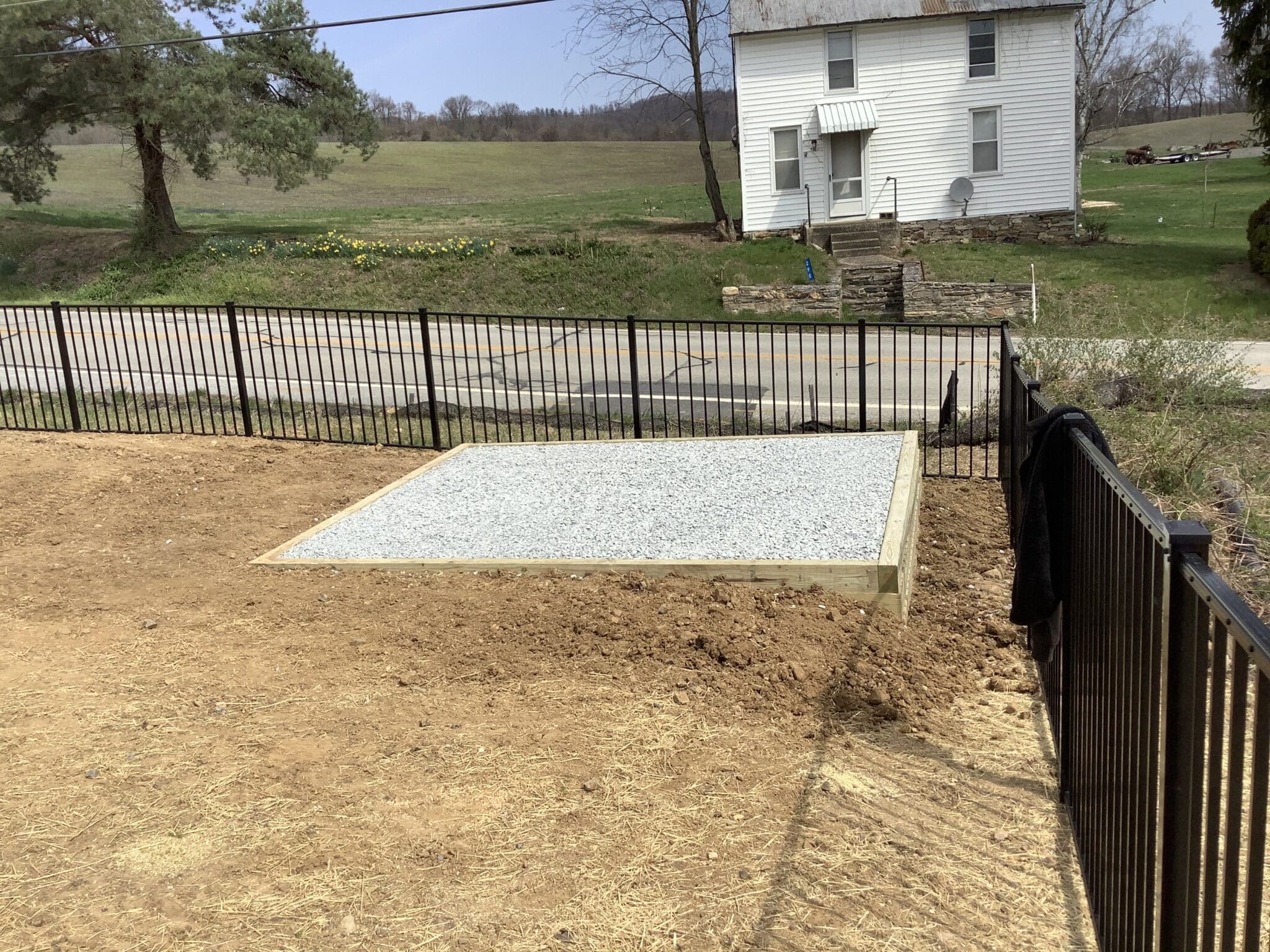 Shed Foundations Installed in PA | Site Preparations LLC