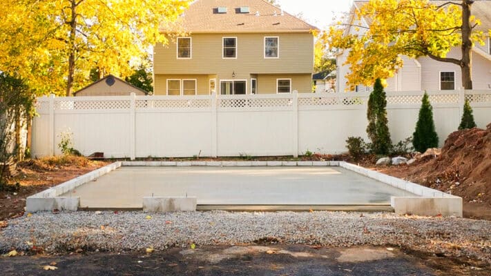 Concrete Foundations for Garages and Sheds | Site Prep