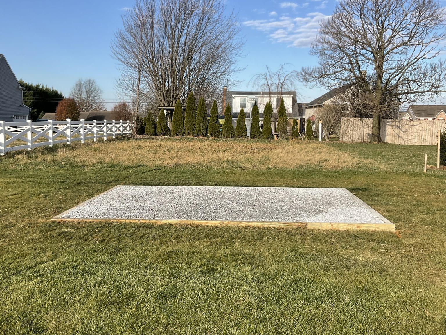 Gravel Pad Installation for Sheds and Garages | Site Prep
